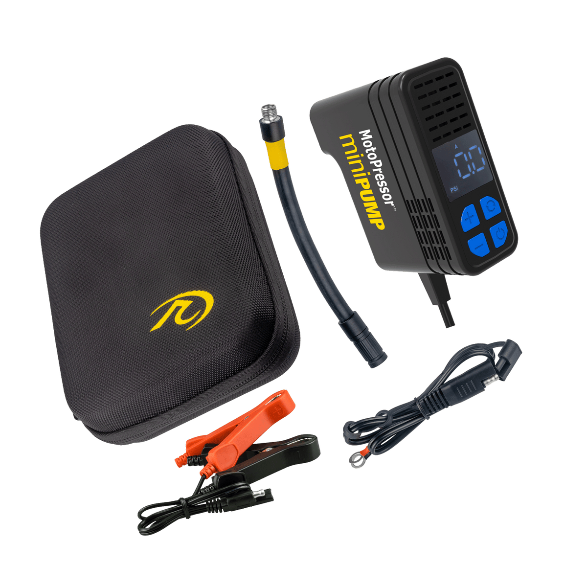 MotoPressor MiniPUMP | Compact 12V Motorcycle Tyre Inflator – Rocky ...